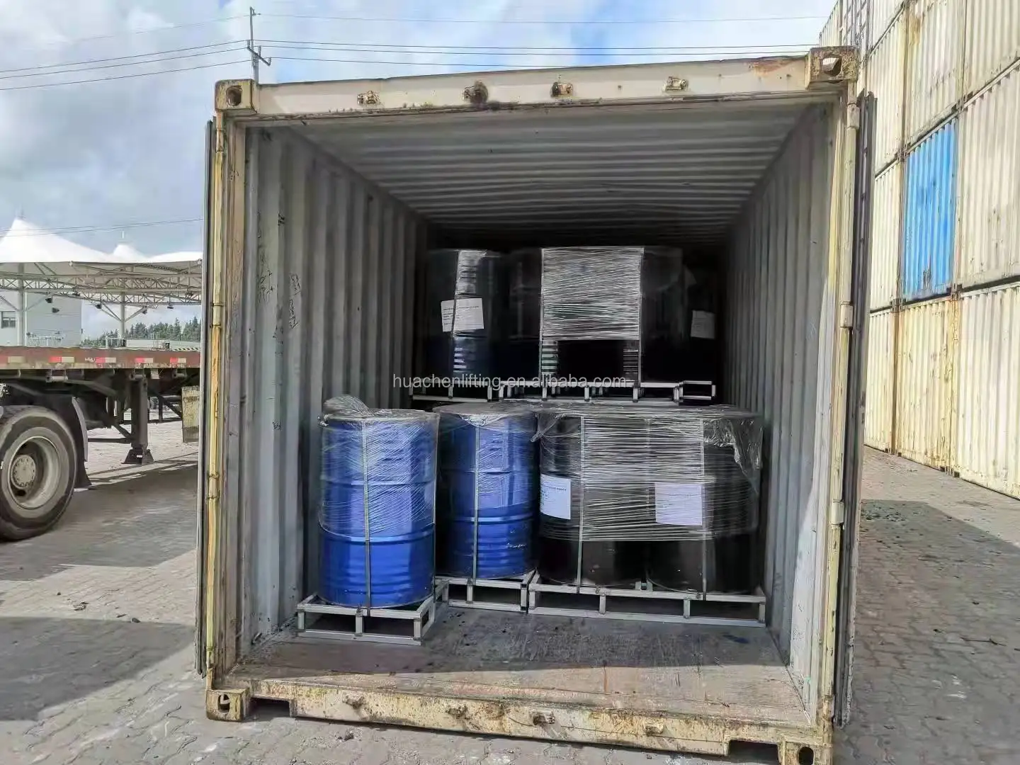 Factory Sale G80 Black Load Binder Chain With Welded Hooks For Lifting ...