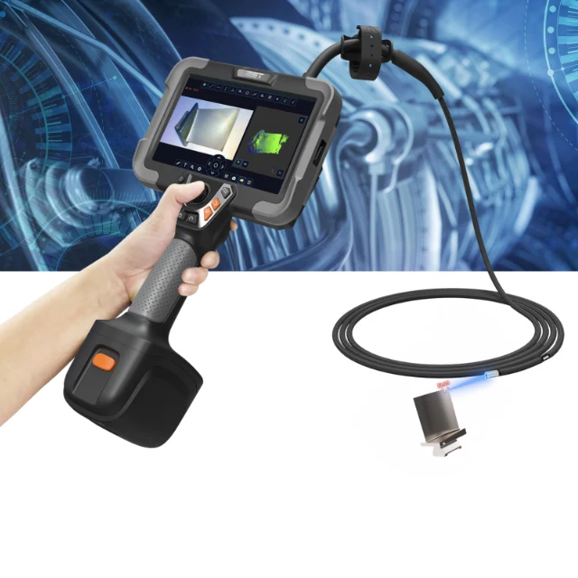 Industrial Endoscope Handheld Ndt Test Instruments 7 Inch Lcd Screen ...
