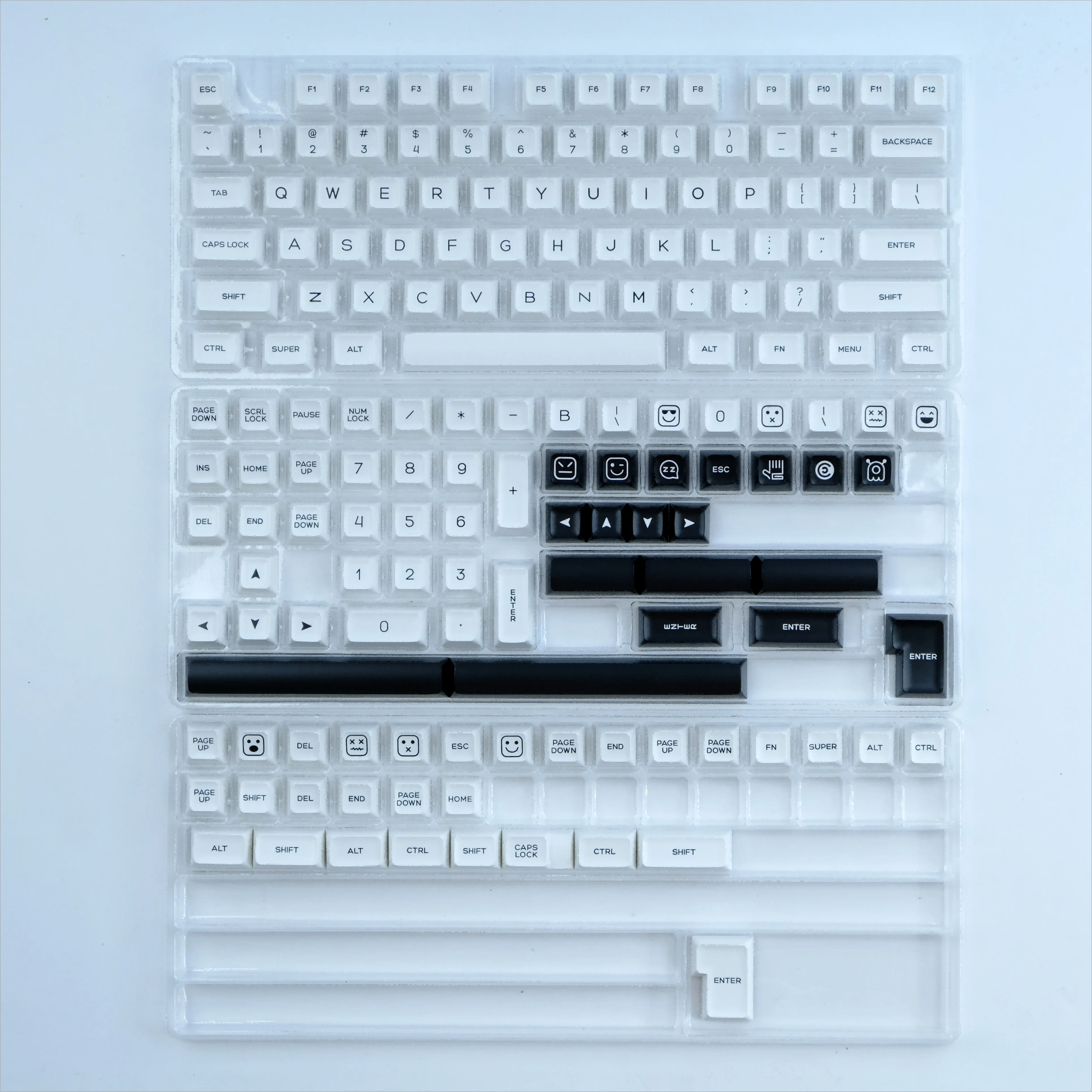 BOW Keycap - Double Shot Cherry Profile Keycaps for Gaming