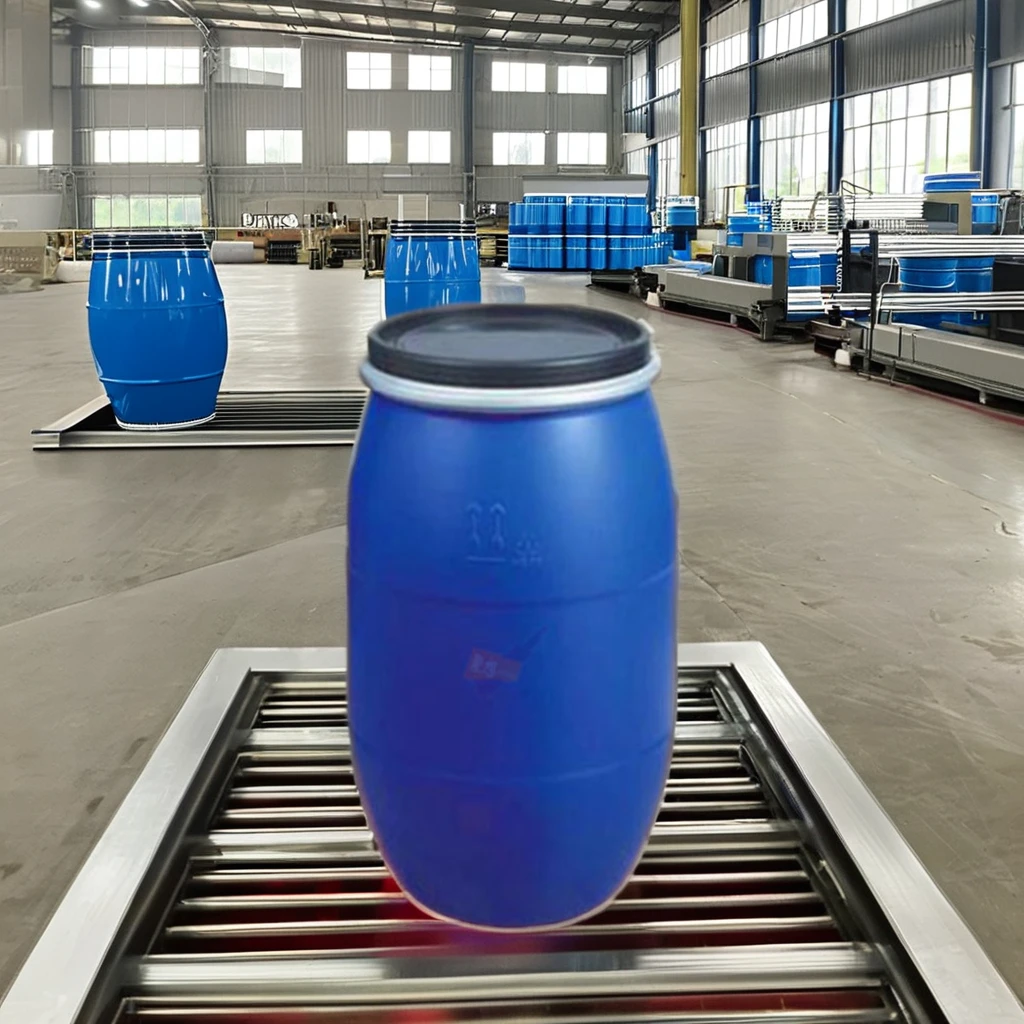200-litre Blue Plastic Drum - Recyclable & Food Grade