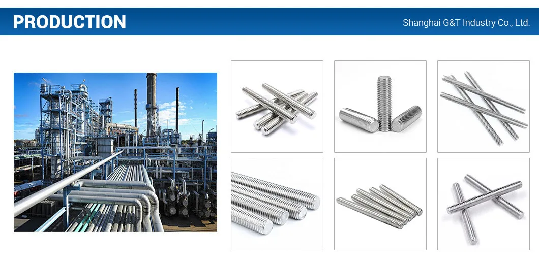 Ptfe All Threaded Rod Full Threaded Rod Double End Threaded Rod M6 ...