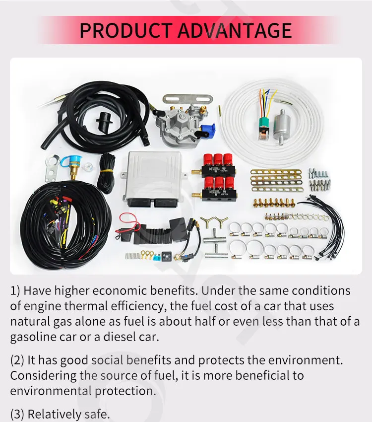 ACT 6 Cylinder LPG Gas Equipment for Auto Engine System