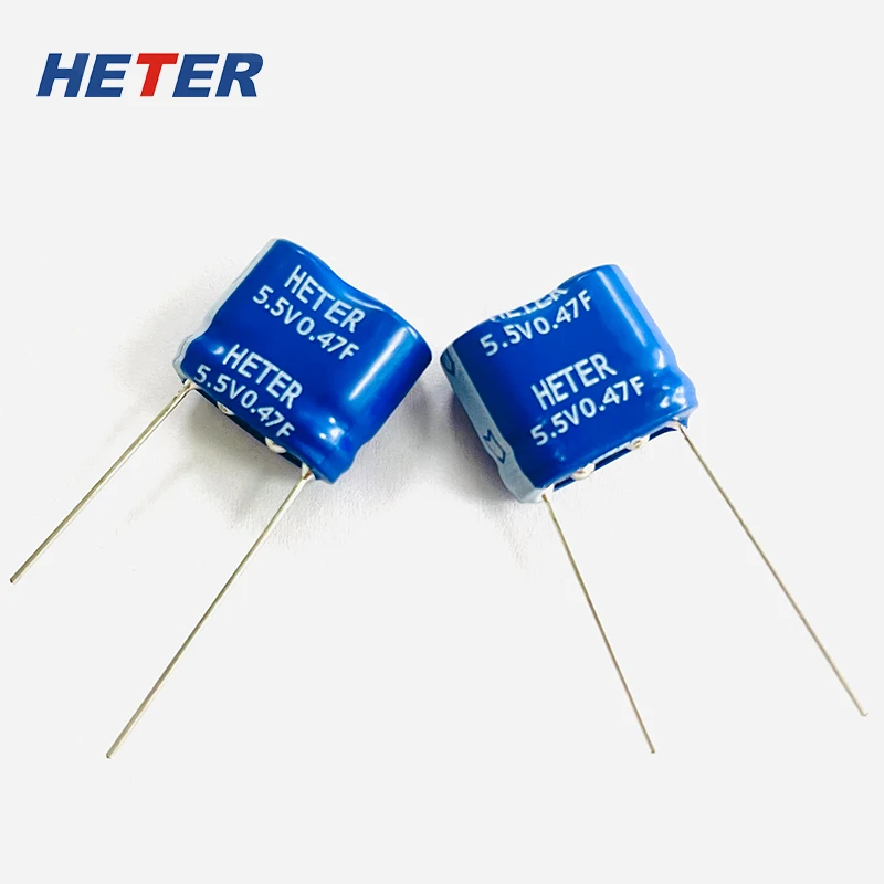 5.5v 5f Supercapacitor Cylindrical Double Layer Capacitor 0.47f 1f 1.5f ...
