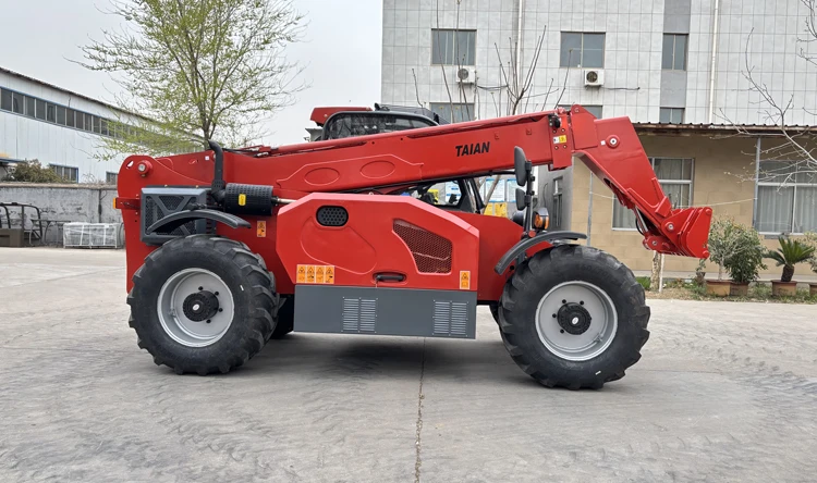 Telescopic Handler Loader Forklift 3 Ton 4 Wheel Drive New Design ...