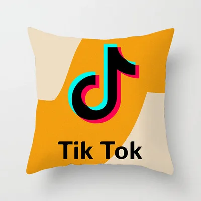 Impression Sur Taie - Custom Tiktok Logo Print Pillow Covers