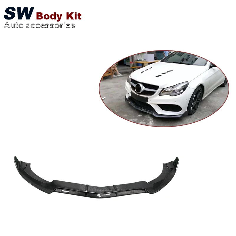 Carbon B Style Front Bumper Separator For Mercedes-benz E-class W207 ...
