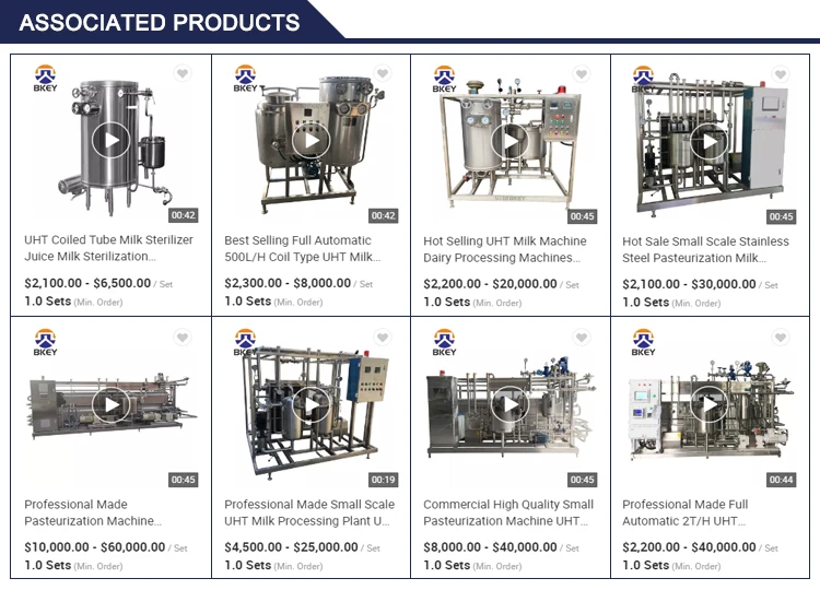 Professional Small Scale UHT Sterilizer for Milk Processing
