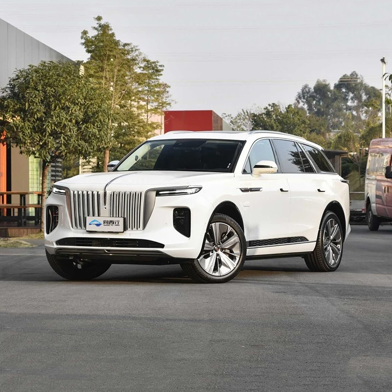 Best Selling Hongqi E-hs9 7 Seat New Ev Car 2022 Model 690km Qiyue Version Seven Seats In Stock ...