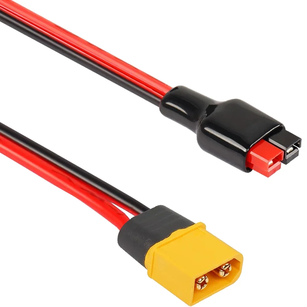 XT60 Male to Solar Panel Connector - 30A Power Extension