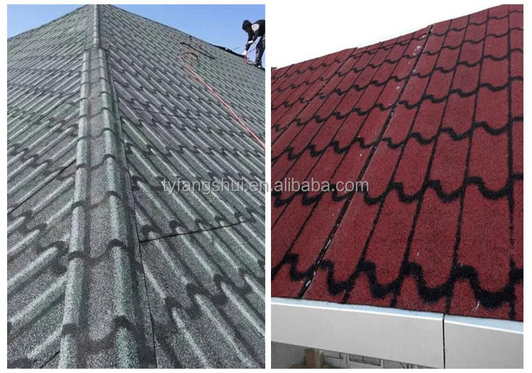 Industrial Style Bitumen Sheet Asphalt Shingles Roof Waterproofing ...