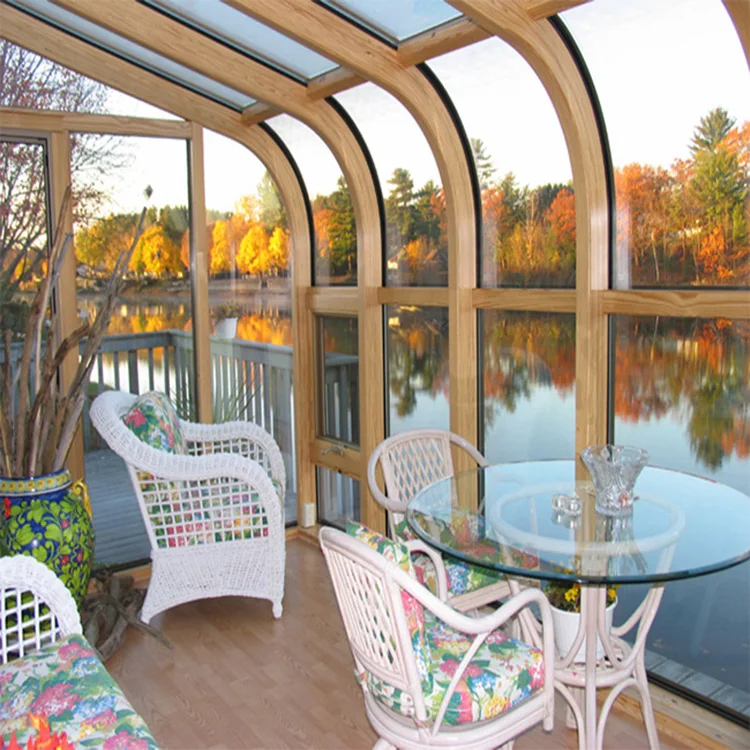 New Model Aluminum Sun Room - Modern 4 Season Glass House