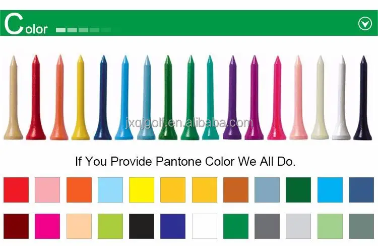 Wholesale Crown Cup Plastic Golf Tee with Custom Logo