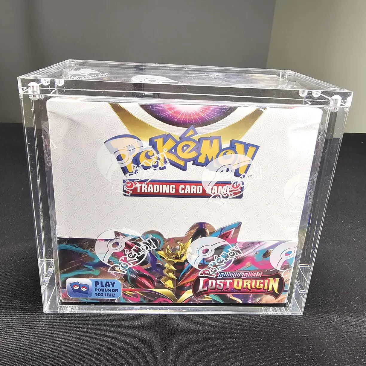 Custom Uv-Proof Acrylic Booster Box - TCG Elite Trainer Display Case