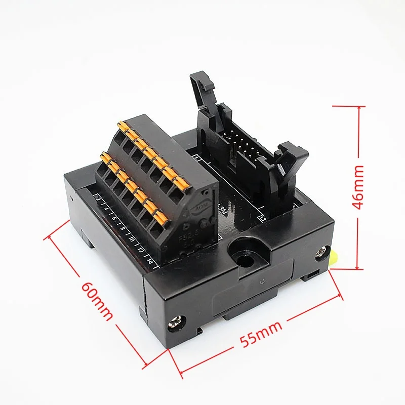 PLC Relay Terminal Station 2.54mm Dedicated Jumper Wire Header Socket ...