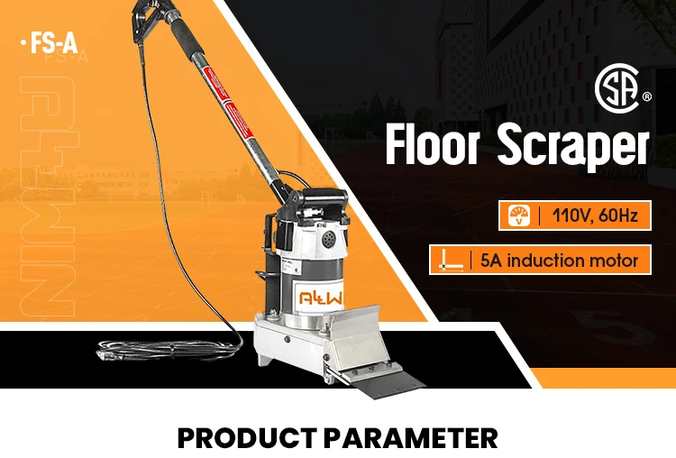 C S A Wood Floor Scraper Machine Electric Floor Scraper With Detachable ...
