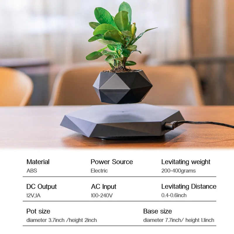 Magnetic Levitating Bonsai - Stylish DIY Decor Solution