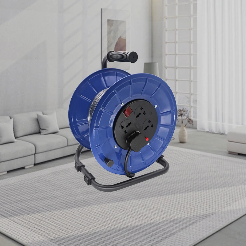 Heavy Duty Cable Reel - 50M Power Wire Extension Board