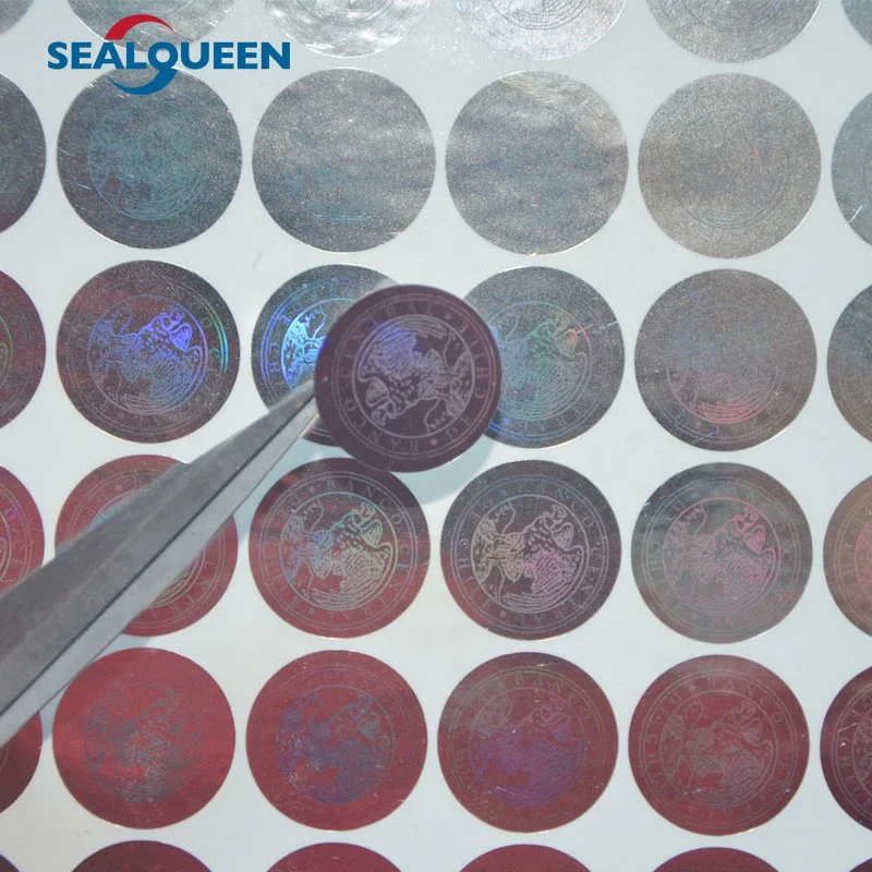 Hologram Qr Code Tamper-evident Security Seal Sticker Void Labels With ...