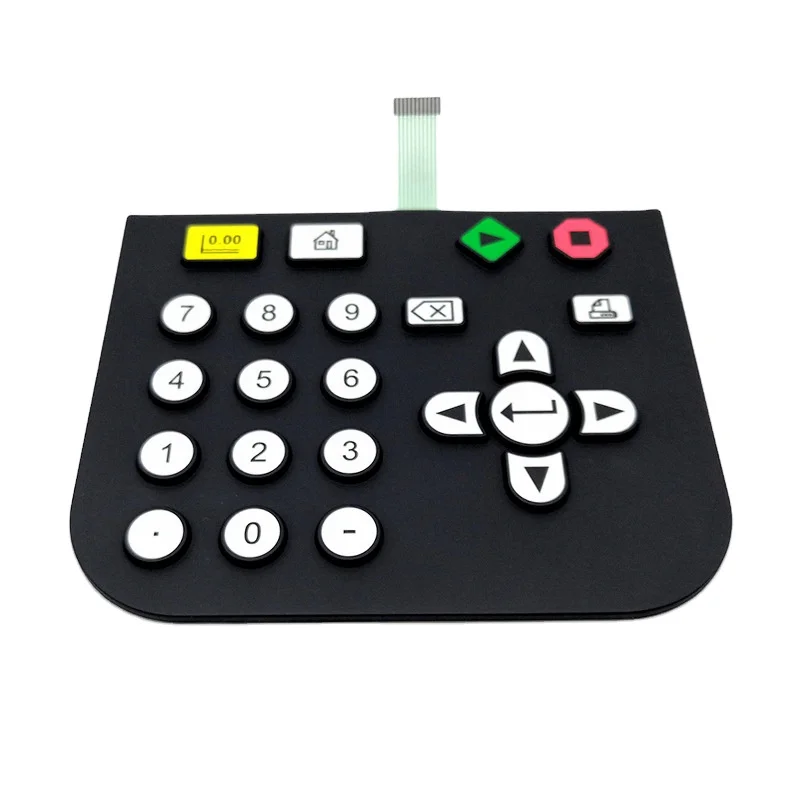 Deson Silicone Rubber Switch Button Membrane Numeric Keypad With ...
