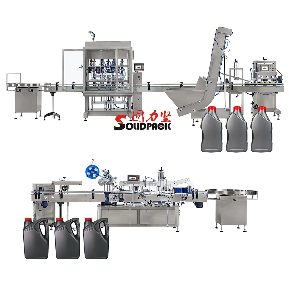 Solidpack Automatic Gravity Filling Machine for Liquids