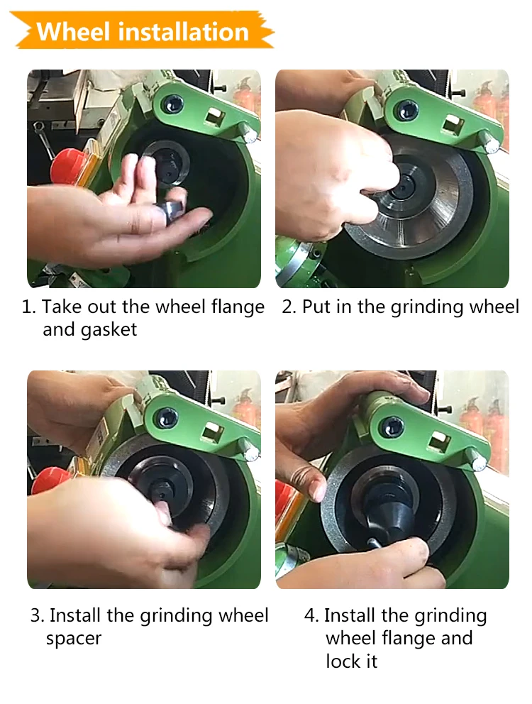 U2 Universal Cutter Grinder Machine - Drill Bit & Turning Tools ...