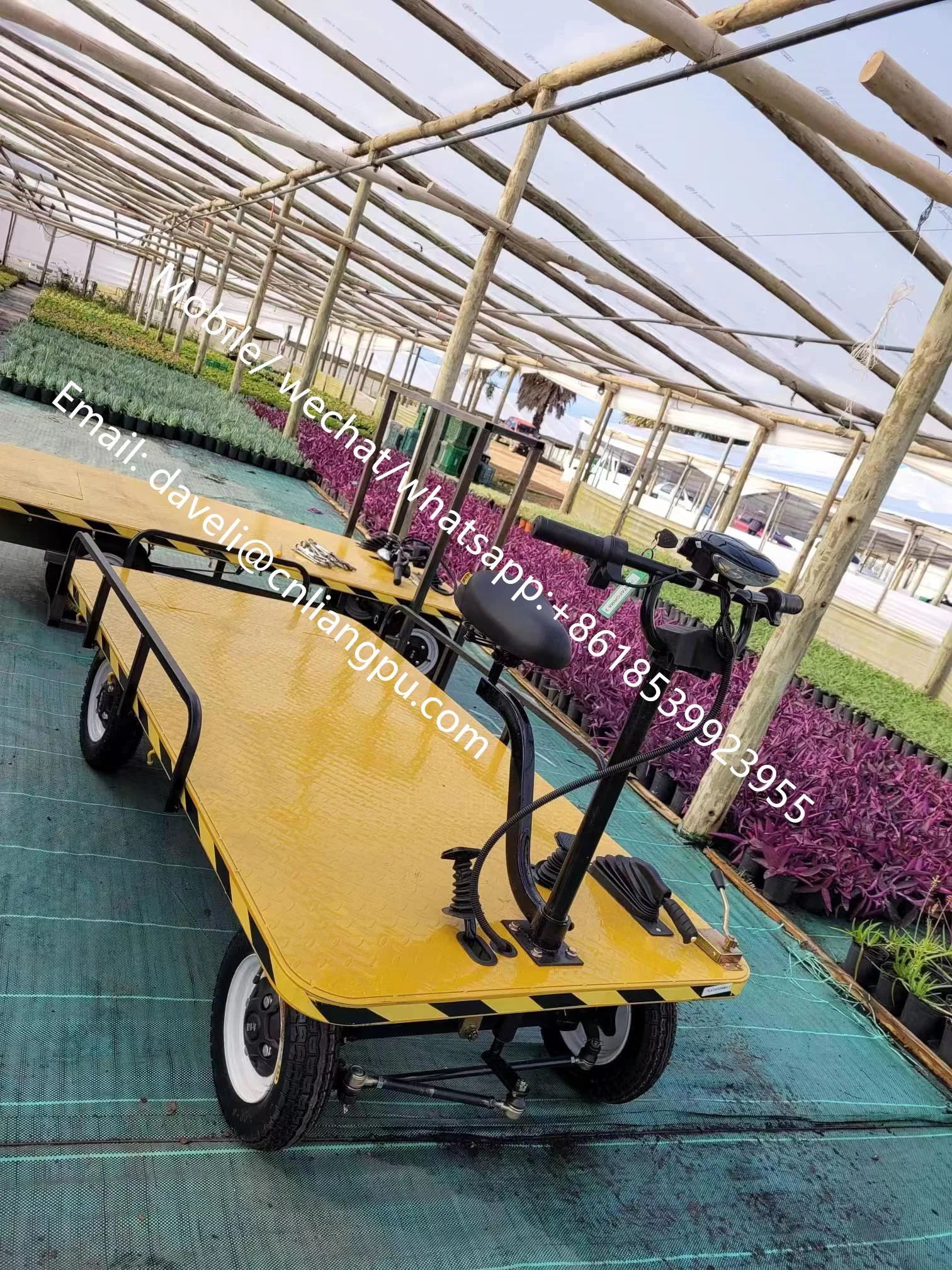 Electric Cargo Truck Dolly Hand Flatbed Cargo - Buy Electric Cargo ...