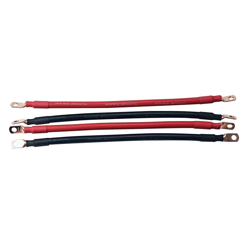 DDP AWG Copper Tube Terminal 25mm2 50mm2 4AWG 2AWG DC Battery Cable
