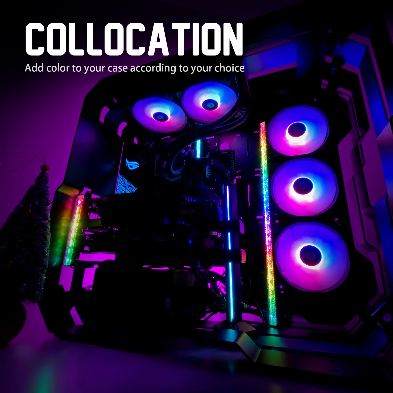 Asiahorse | Led Pc Case Msi Luci Led Rgb 280mm Acrylic Strip - Buy 4pin ...