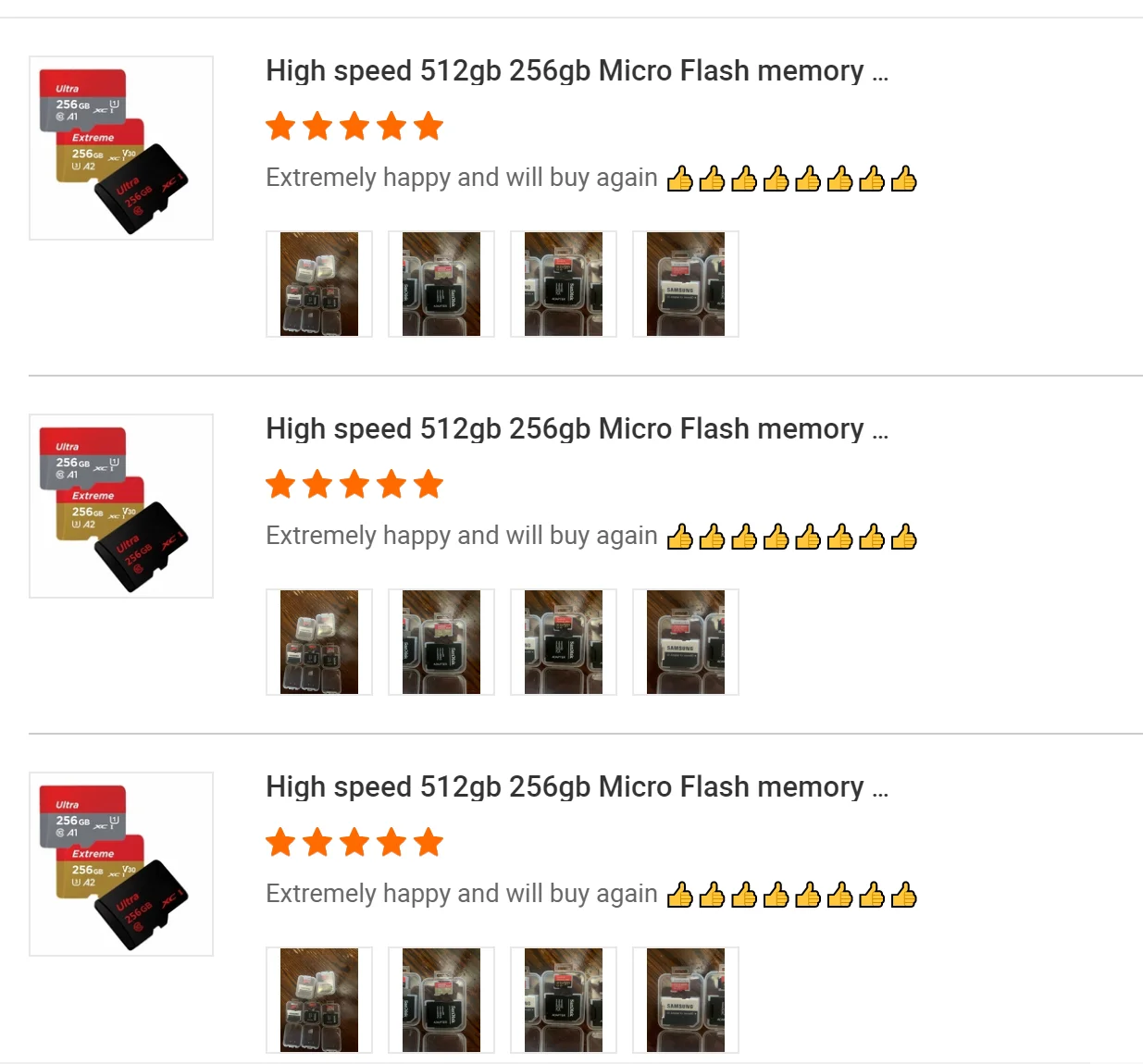 SanDiskk Extreme Pro SD Memory Card 200MB/s SDSDXXD 32GB 64GB 128GB 256GB 512GB 1TB 4K High ...