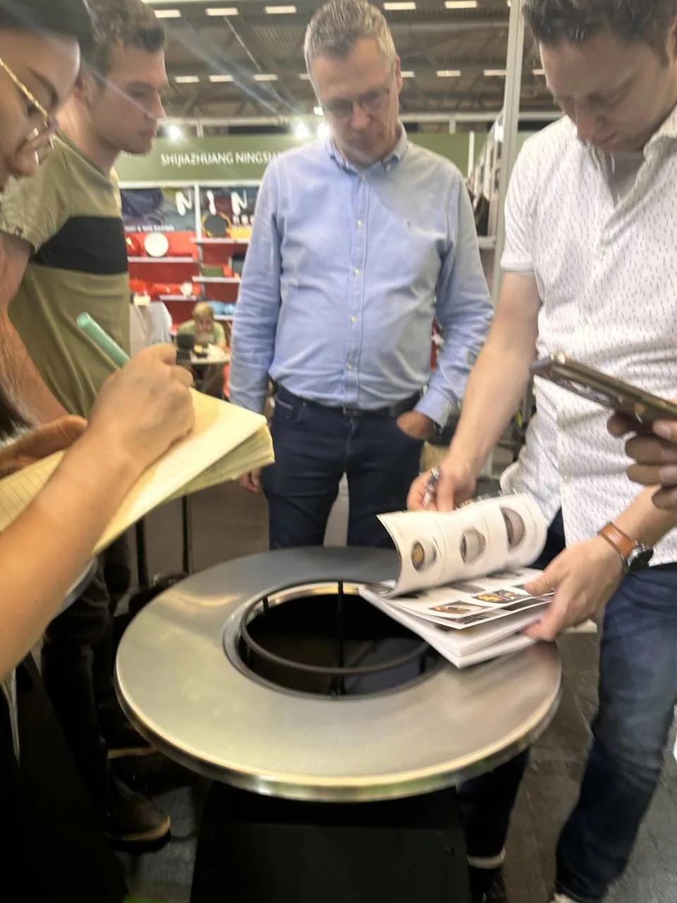 Hex-shaped Heavy Duty Steel Campfire Firepit Garden Outdoor Fire Pit ...