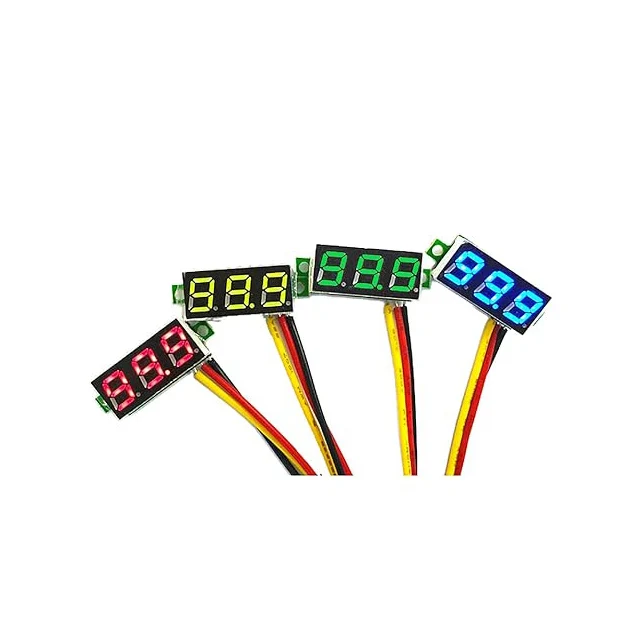 Simple Install Voltage Monitor Simple Install Led Gauge Tester 0.28 ...