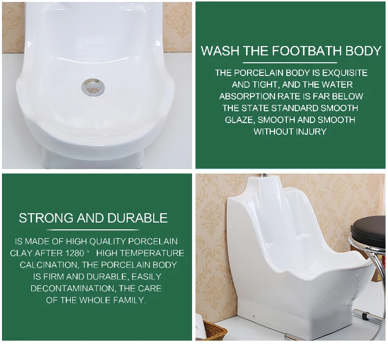 Modern Style Free Standing Acrylic Foot and Hand Washing Station ...