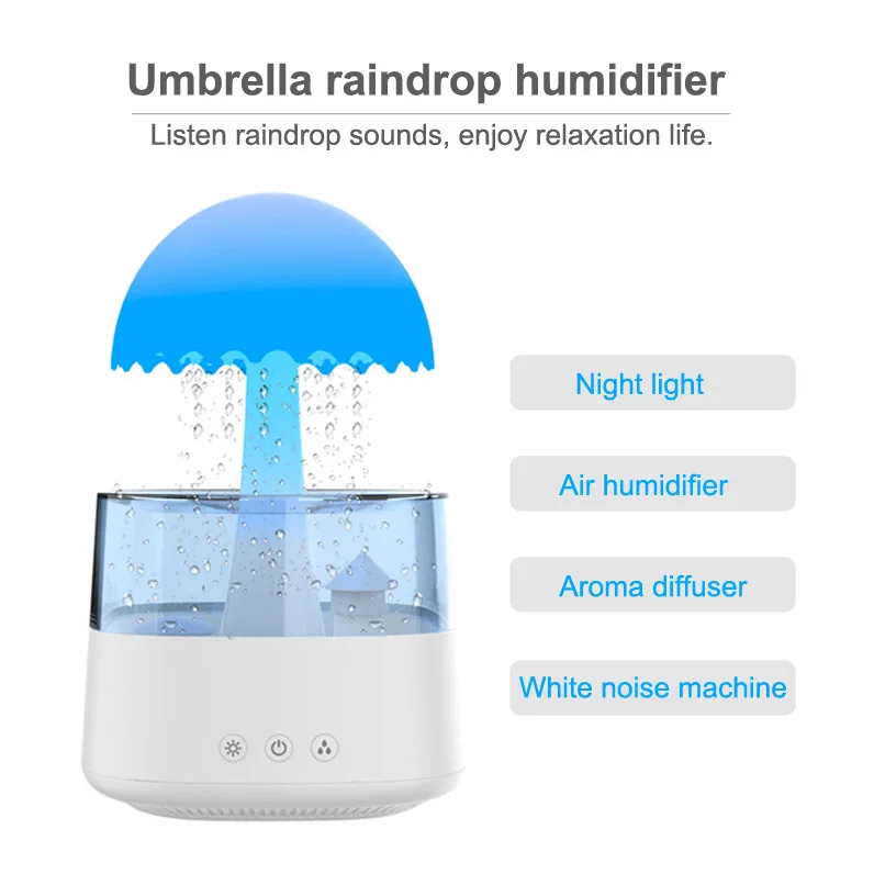 Oem Creative Water Drop Humidifyer Ultrasonic Essential Oil Diffusers ...