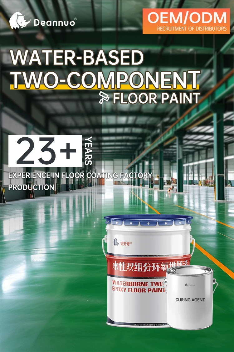Corrosion Resistance Water-based Epoxy Floor Paint Epoxy Resin ...