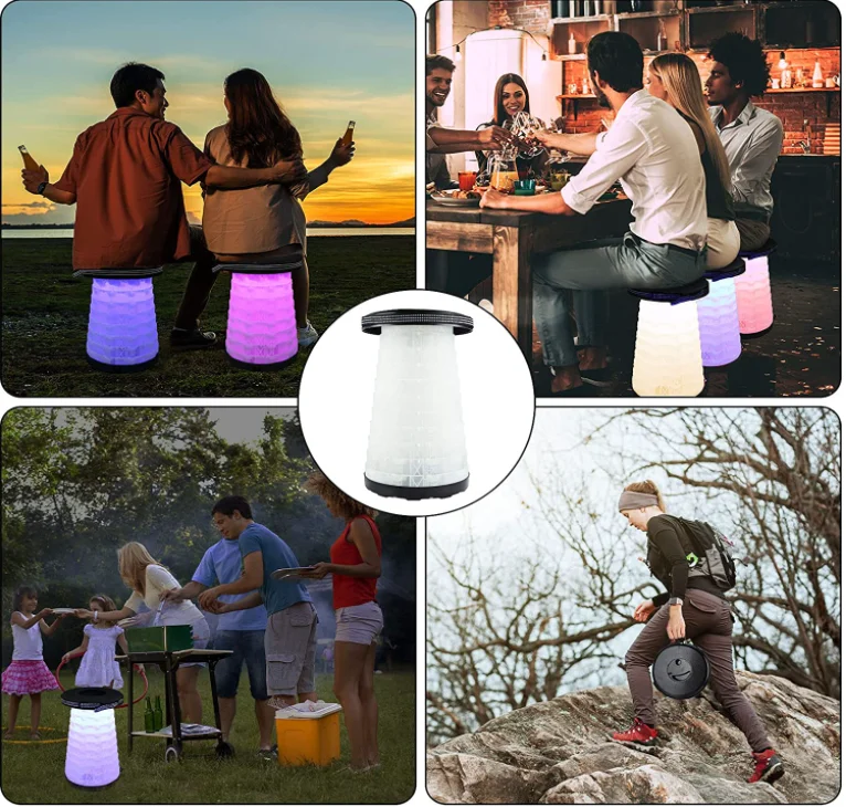 Hot Sales Retractable Seat Upgrade Outdoor Led Camping Fishing Portable ...
