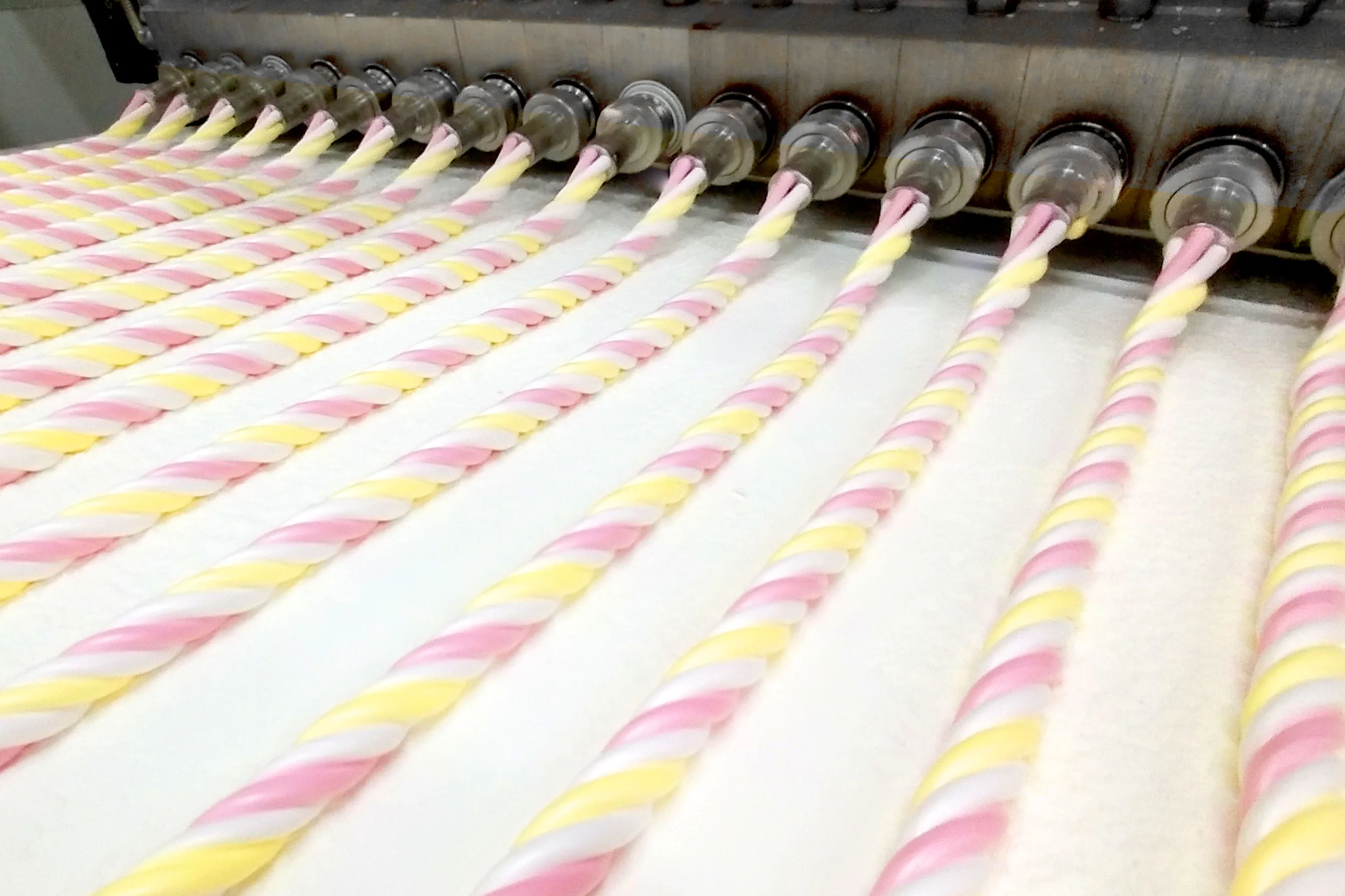Candy Application Roasting Stick Marshmallow Production Line ...