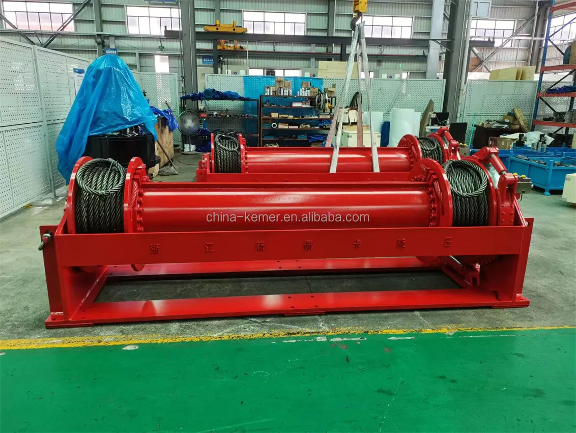 10 Ton Hydraulic Hoisting Winch for Ships, Fishing Boats, Dredgers, Anchor Winches and Coal Mine ...
