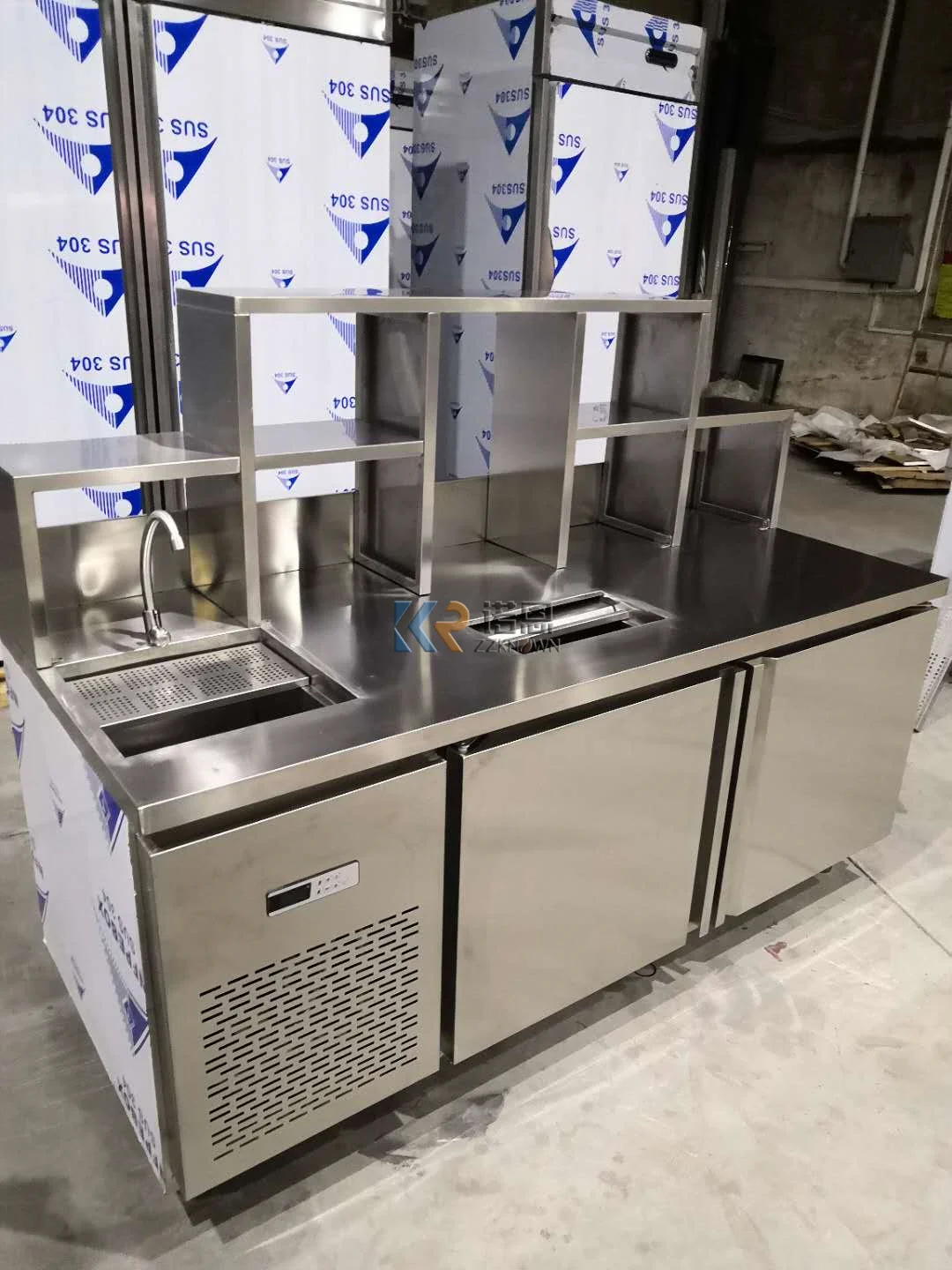 Setup Your Milk Tea Shop with Our Stainless Steel Counter