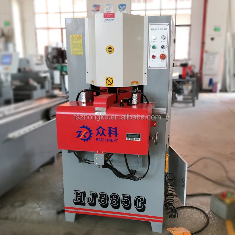 Corner Cutting Machine Profile Cutting Saw Machine 45 Degree Aluminium For Door Windows/double ...