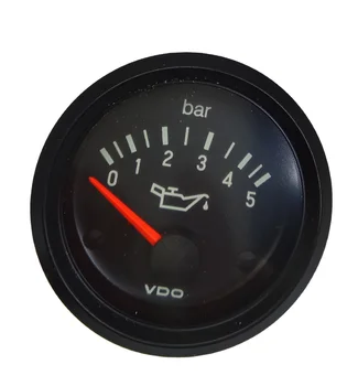 Genuine Original Vdo Oil Pressure Gauge 350-040-003 0-5bar 52mm 24v - Buy Oil Filled Pressure ...