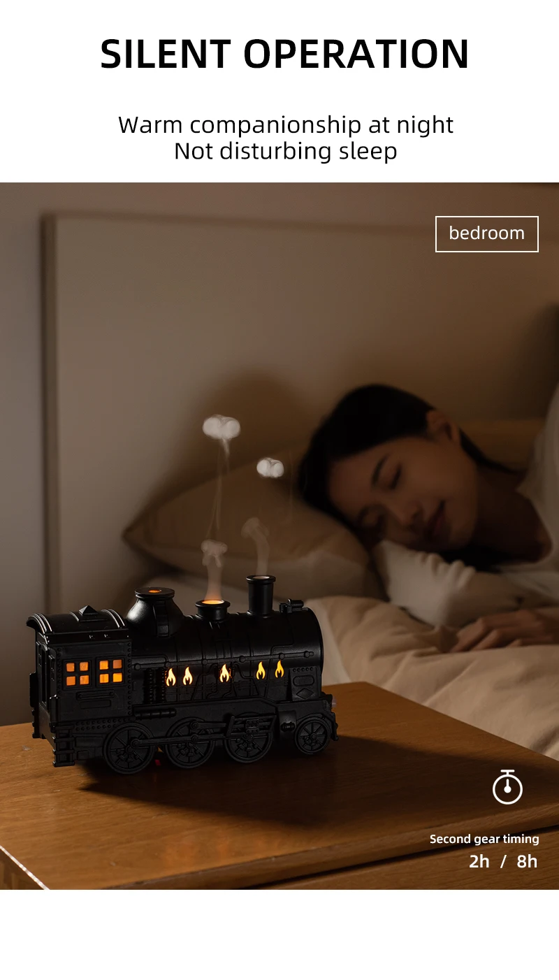Train Aroma Diffuser - DIY Essential Oil Humidifier for Kids