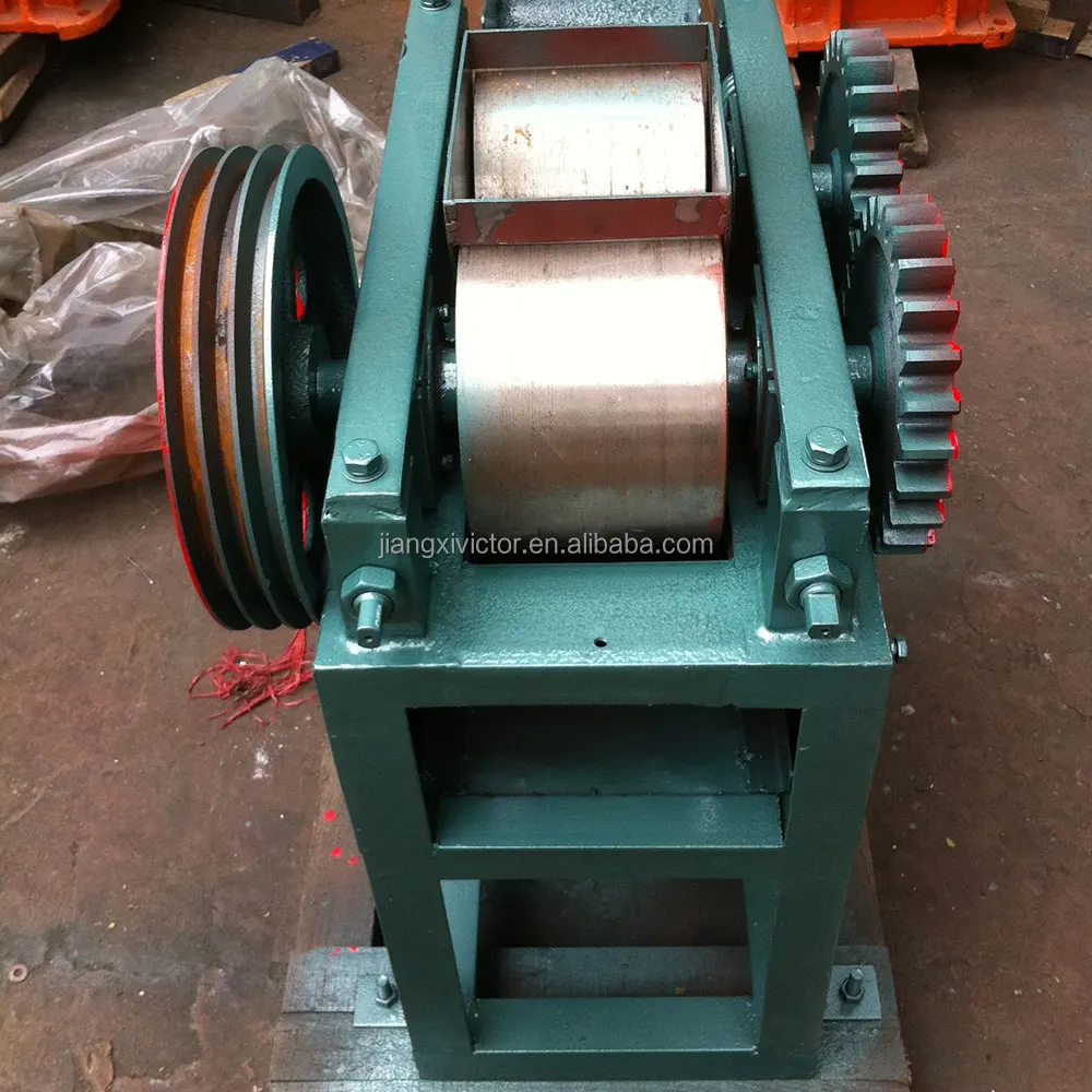 Double Roller Crusher 200x150 200x125 200x75 Small Roller Crusher Mini ...