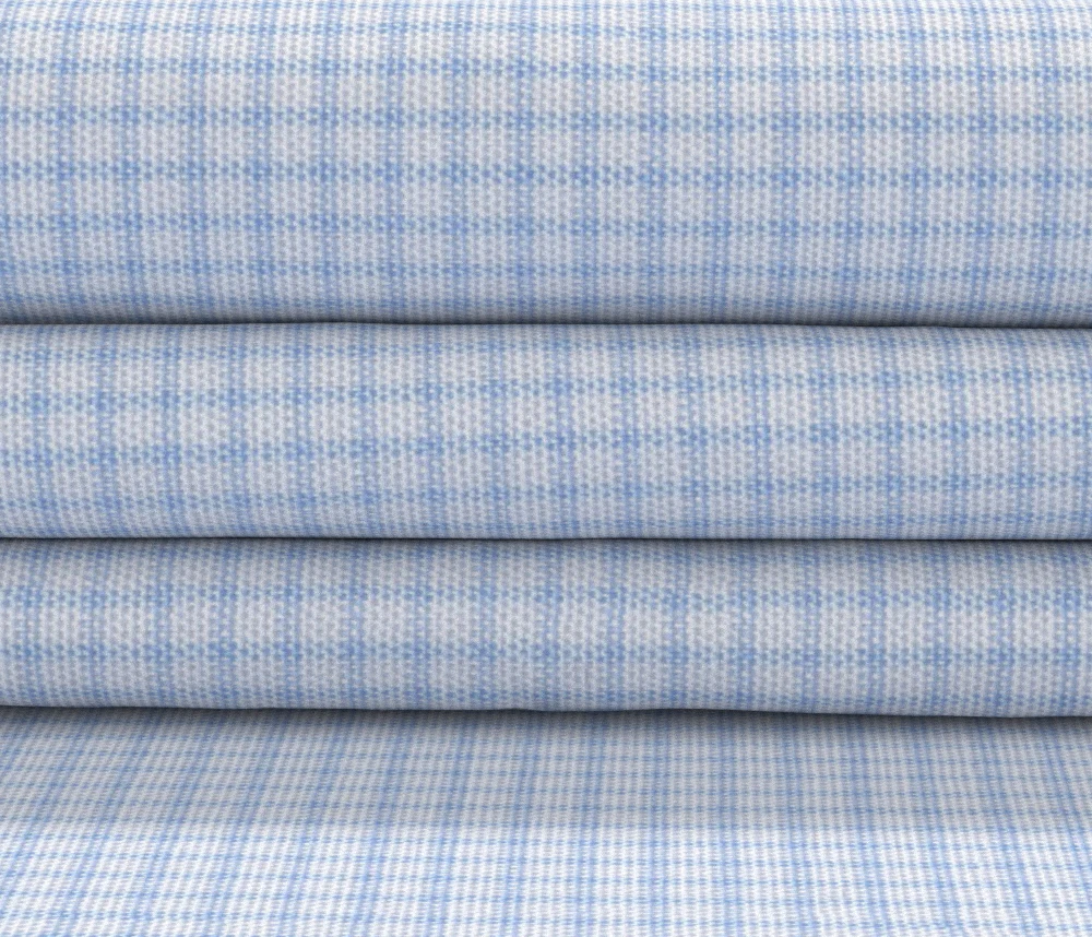 Custom 50s 100% Cotton Yarn Dye Poplin Stripe Non Iron Fabric Dress ...