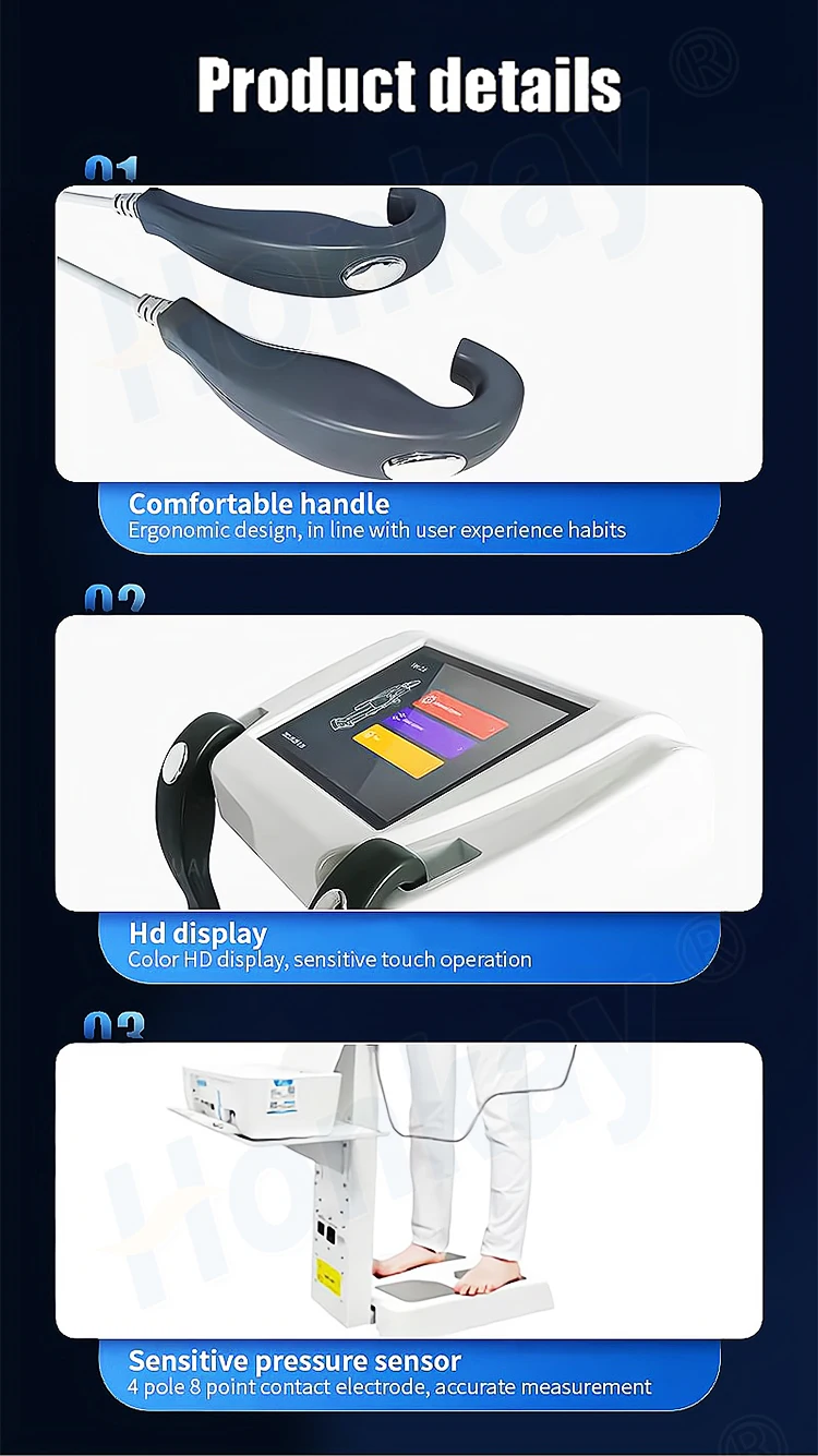 Body Composition Analyzer Fat Analysis Height Weight 3d Test Results ...