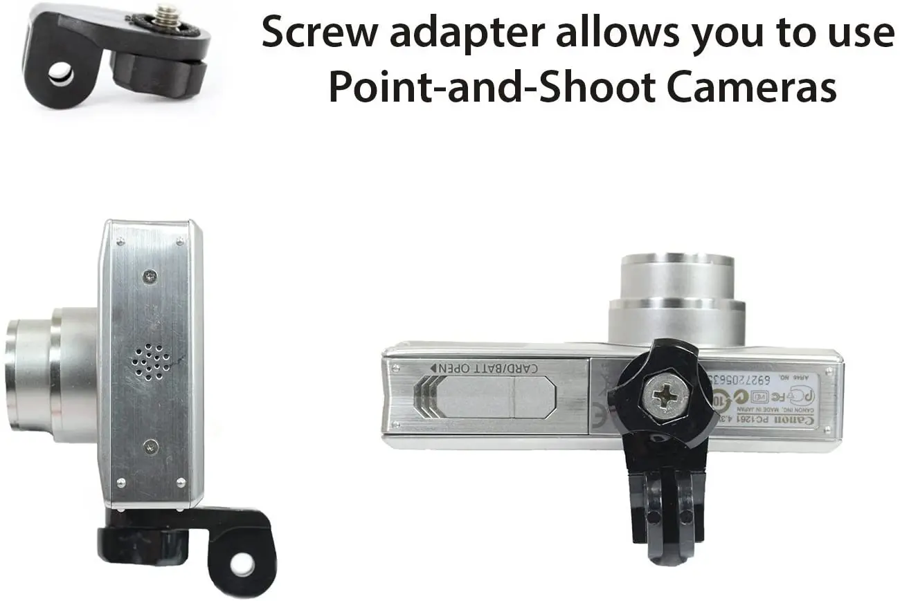 Action Camera Mounts - Universal Adapters for Gopro & DJI