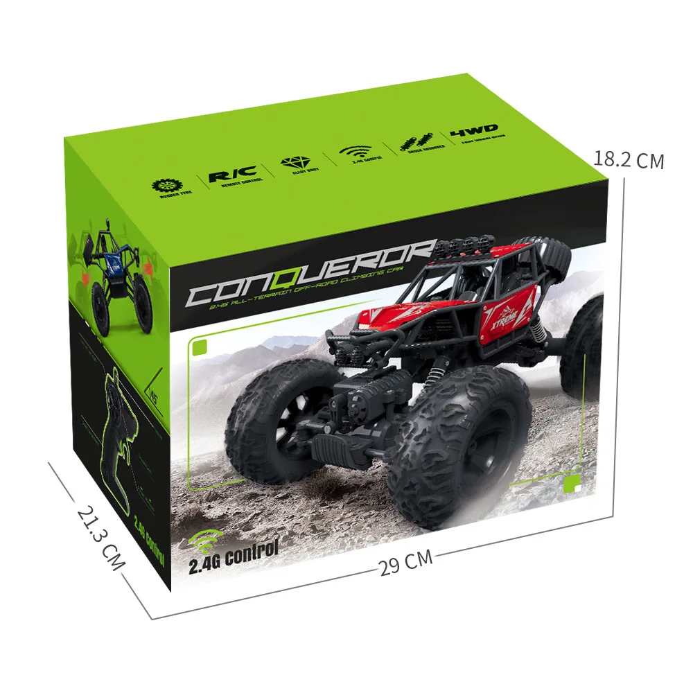 Newset 2024 Q145 Rc Car Alloy Climbing Cars 2.4g 4wd Remote Control Car 1:16 Rc Rock Crawler All ...