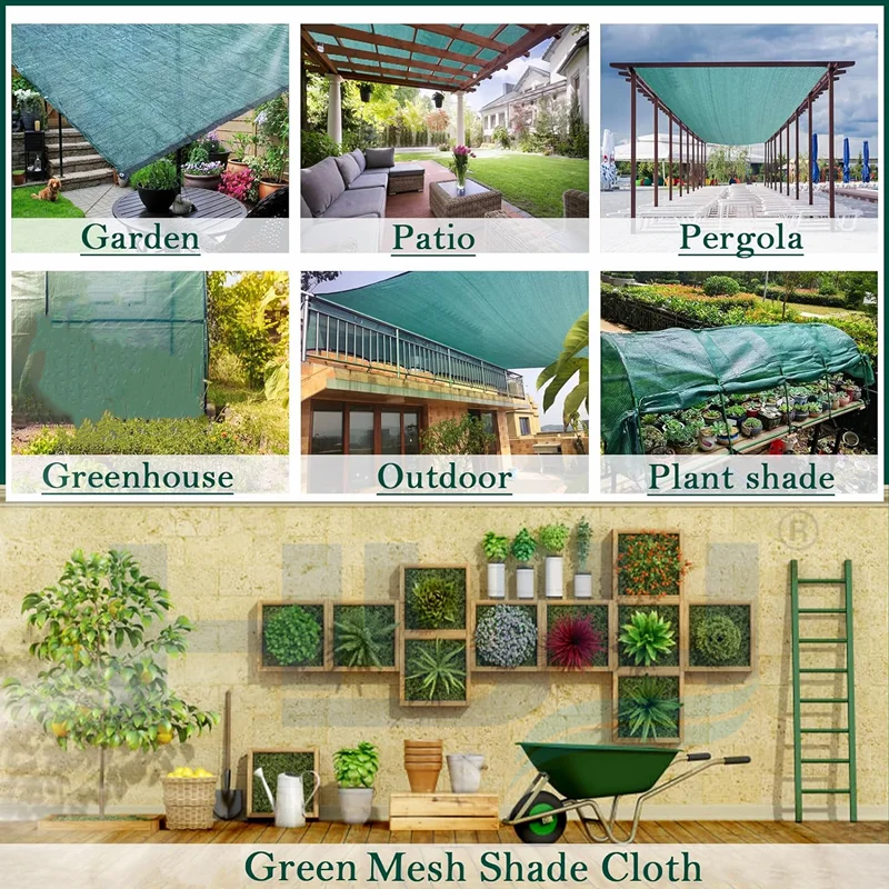 Garden Use Plastic Shading Mesh Agriculture Greenhouse Gray Color Shade ...