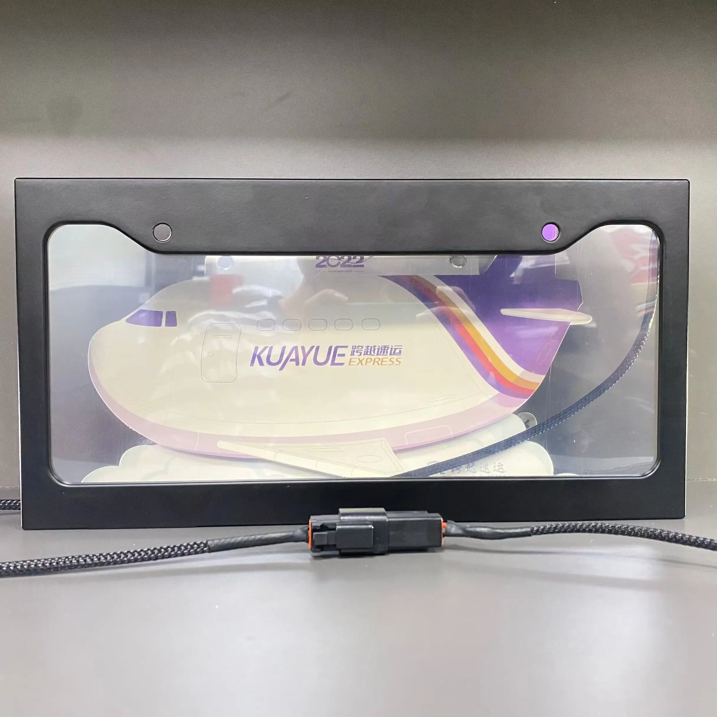 Us Adjustable License Plate Fog Shield To Avoid High-speed Cameras ...