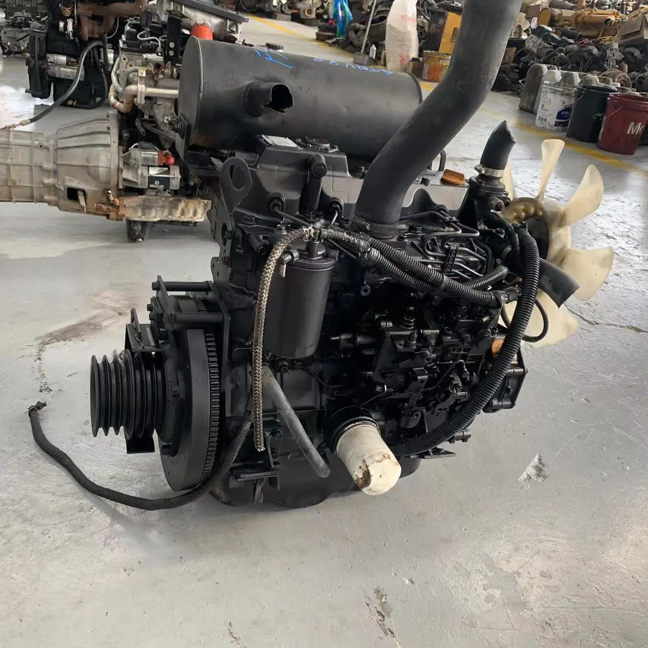 Yanmar Used Diesel Engine 4tnv98t- Direct Injection - Excavator ...