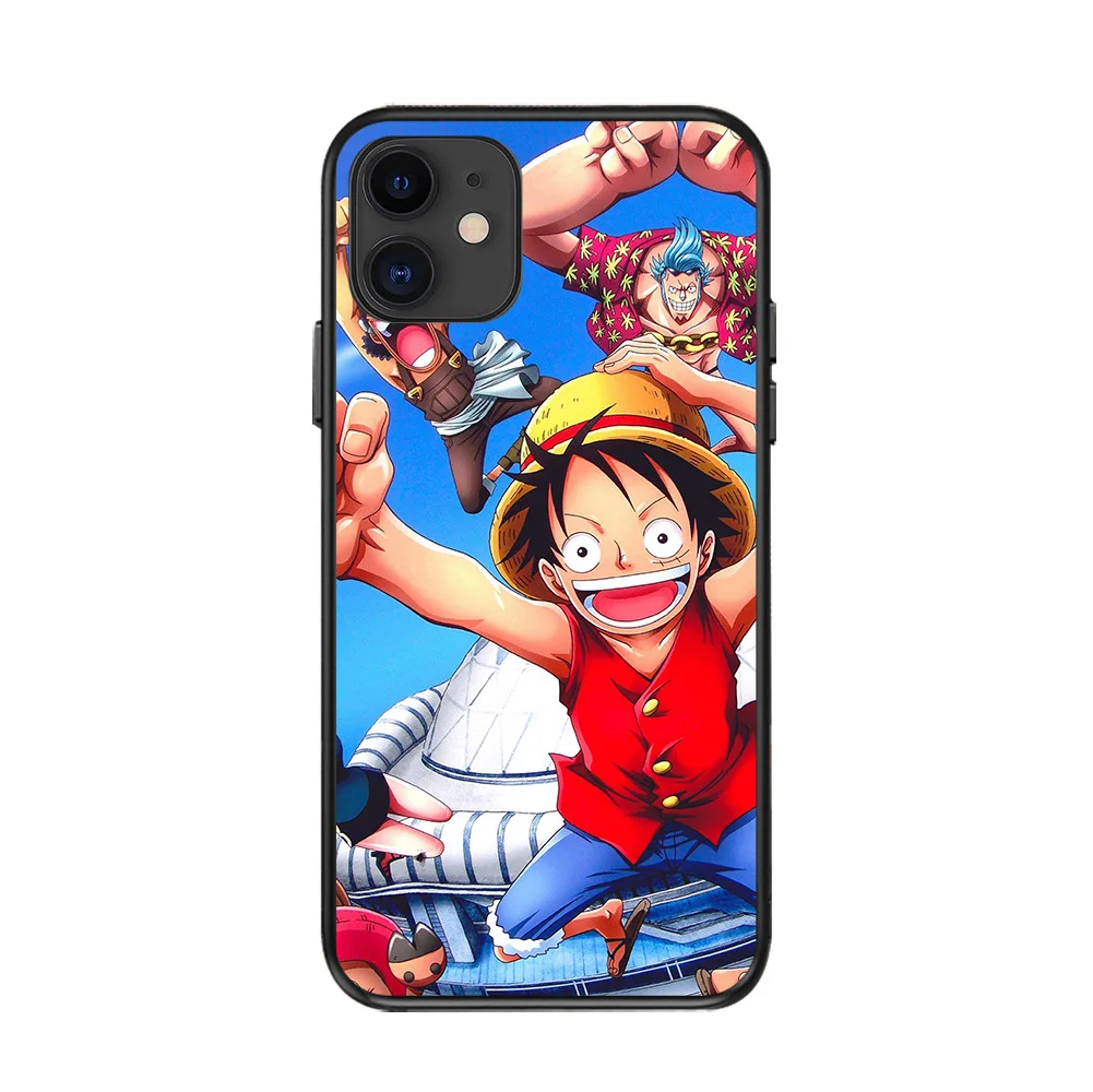 Cartoon Luffy Sauron Print Anime Design One Piece Phone Case For Iphone ...